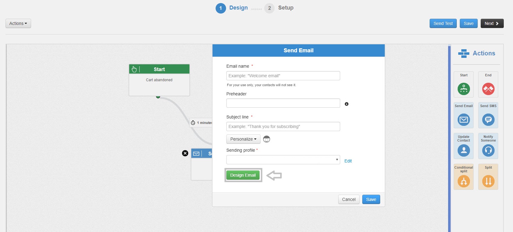 Quick Guide – How to Create Your First ‘Abandoned Cart’ Automation | ActiveTrail Email Marketing