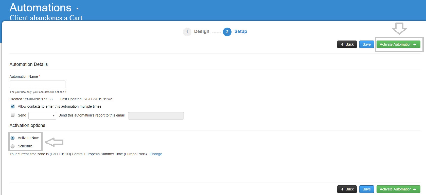 Quick Guide – How to Create Your First ‘Abandoned Cart’ Automation | ActiveTrail Email Marketing